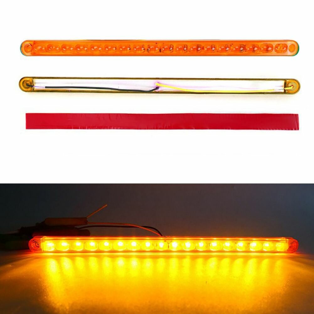 Светодиодная стробоскопическая балка 18 LED, 12-24В, для авто и грузовиков