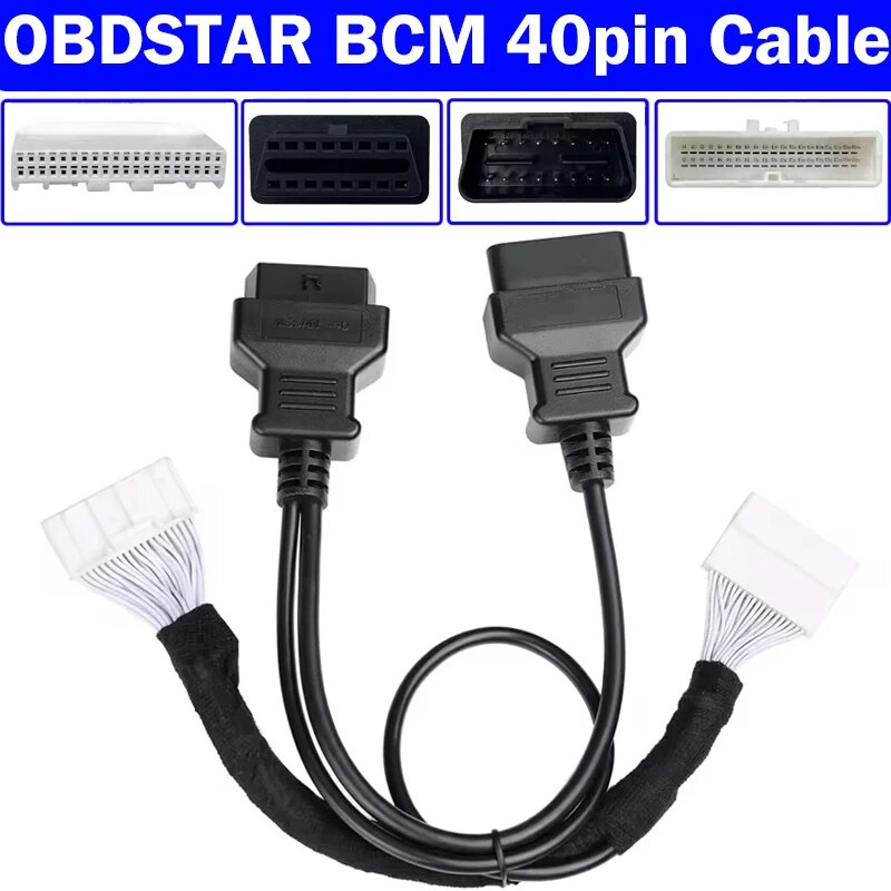 Новый для Nissan 40Pin BCM 4A Smart Key Cable для Sylphy B18 Xtrail T33 Mitsubishi подходит для OBDSTAR Autel IM508 IM608 K518 Key Tool Plus