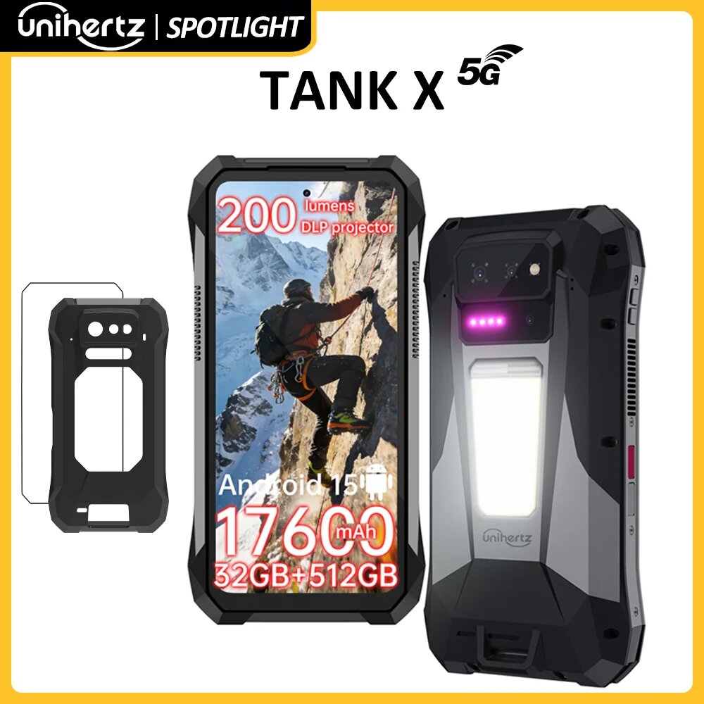 Смартфон unihertz 8849 Tank X, 16/512ГБ, global