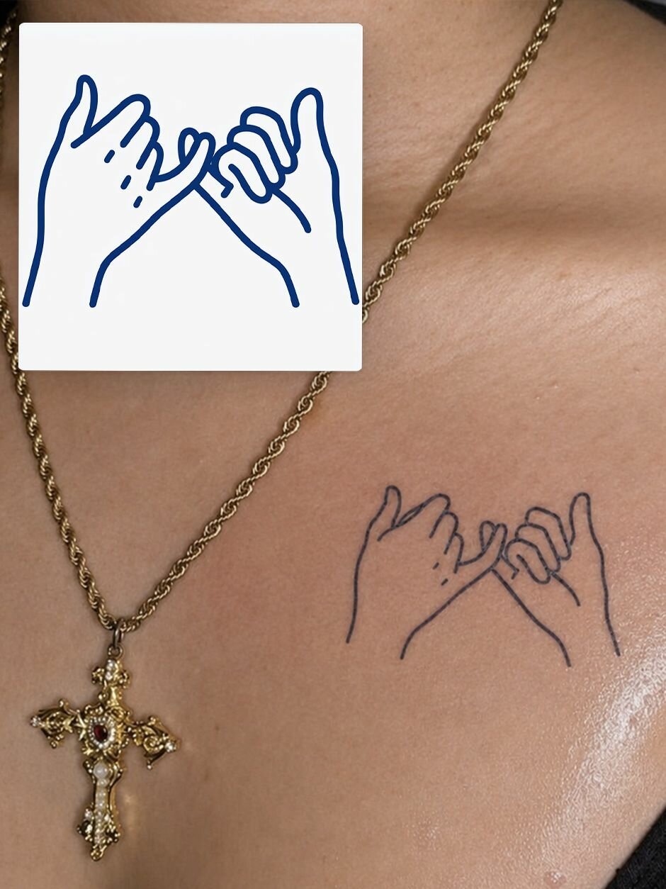 Tattoo'шки Временные тату без пленки (темнеют через 24 часа) 5*5см через сутки 5x5 см