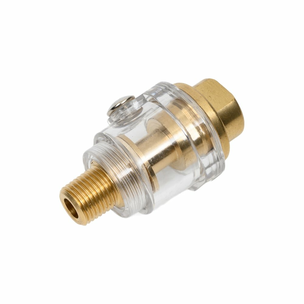 Лубрикатор NORM 1/4" мини-фильтр масленка L1 CU — фото 1