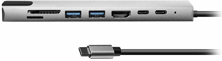 USB концентратор Bion, BXP-A-USBC-MULTI-01