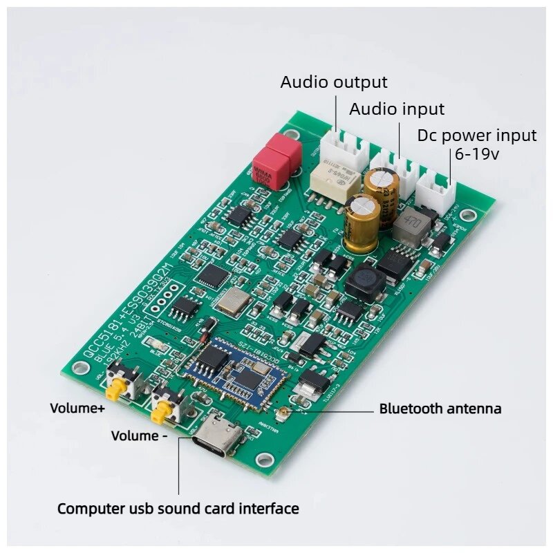 Модуль DAC Arvin Bluetooth 5.4 ES9039 — фото 1