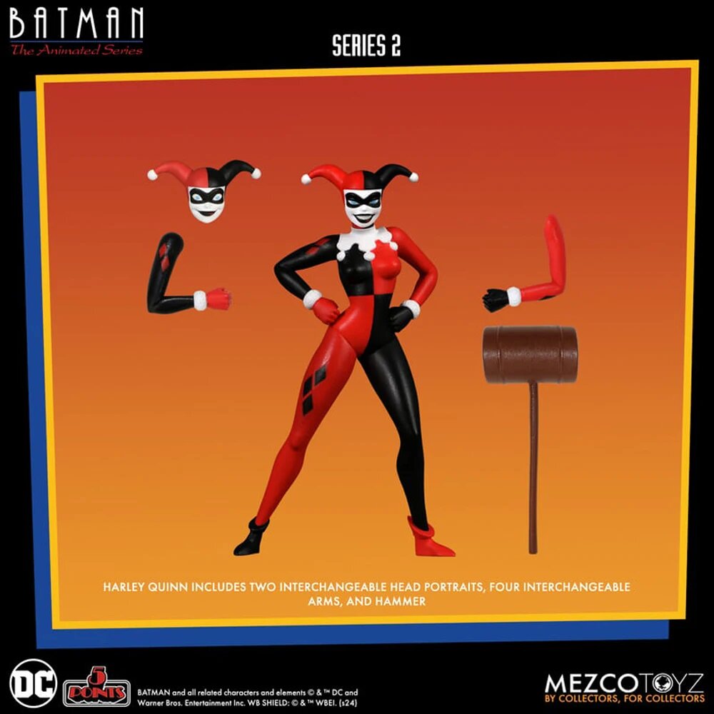 Фигурка Mezco Toyz 5 Points Харли Квинн 3,75 дюйма Original box3