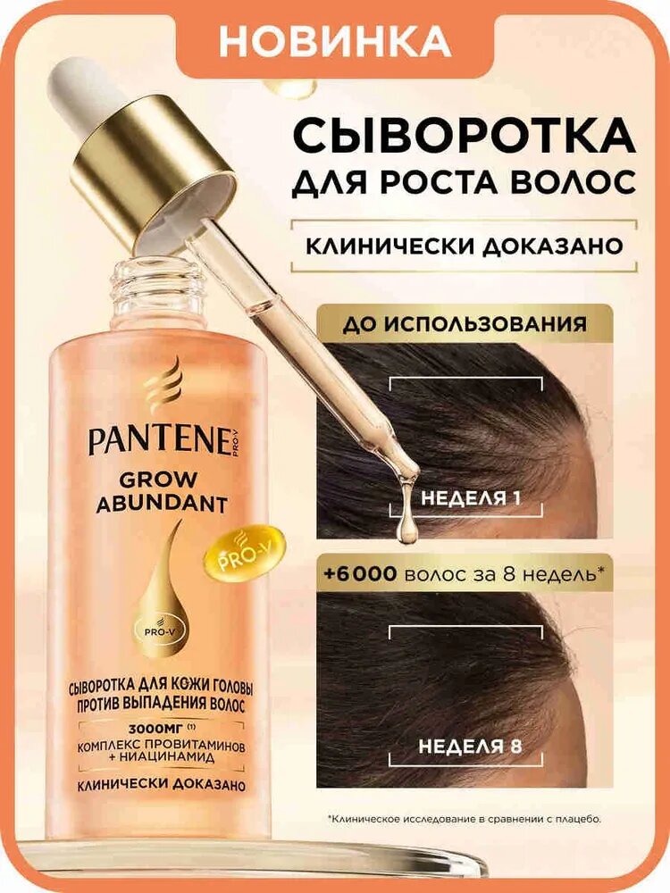 Сыворотка PANTENE для Роста и от Выпадения Волос 60 мл