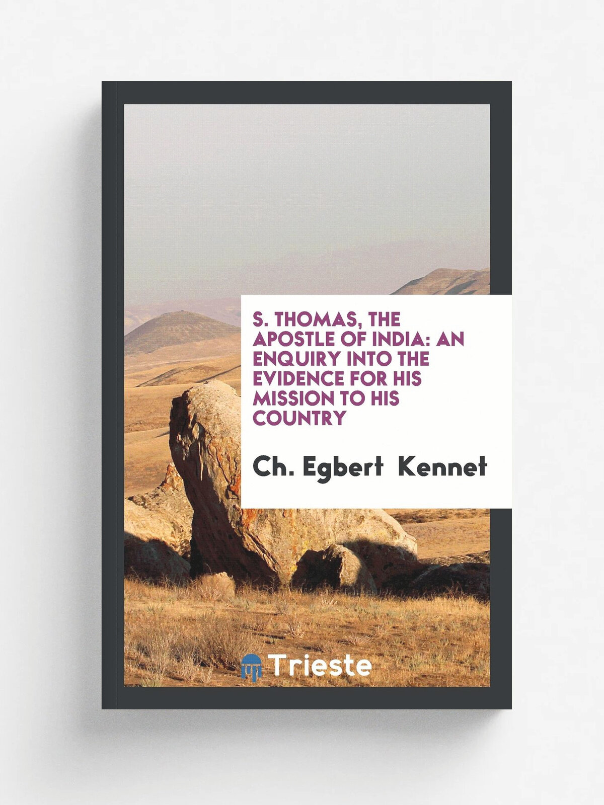 S. Thomas, the apostle of India. an enquiry into the evidence for his .