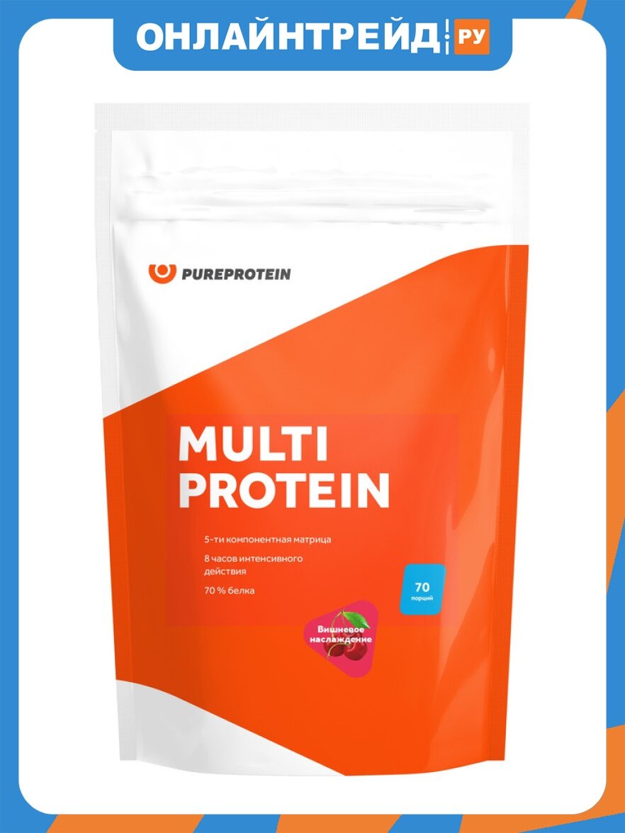 Протеин Pureprotein Мультикомпонентный Вишневое наслаждение 3000г