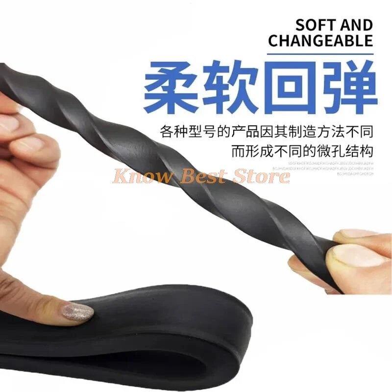 Уплотнительная лента EPDM черная 5 м 20x10mm — фото 1