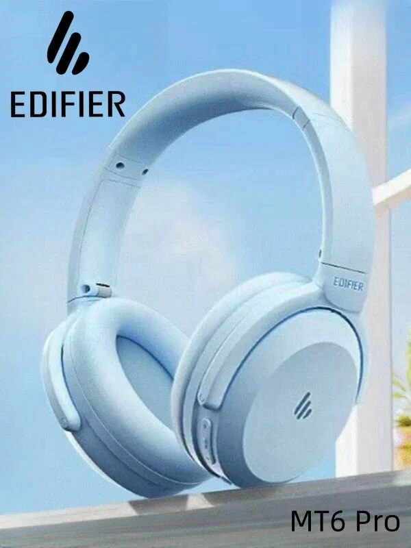 Профессиональная беспроводная Bluetooth-гарнитура с шумоподавлением Edifier MT6 Pro, blue