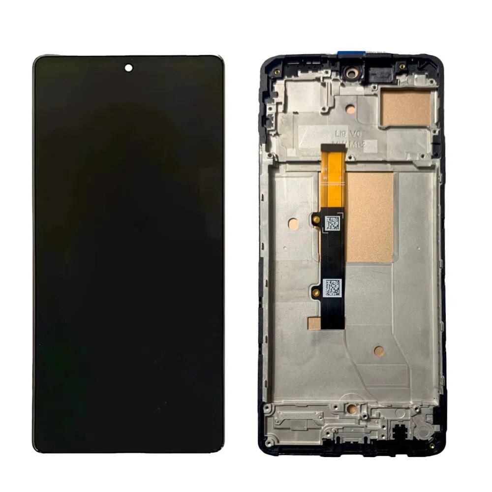 (TFT) Дисплей(экран) для Tecno Pova 6 Pro (текно пова 6 про) в сборе с тачскрином рамкой , Li9
