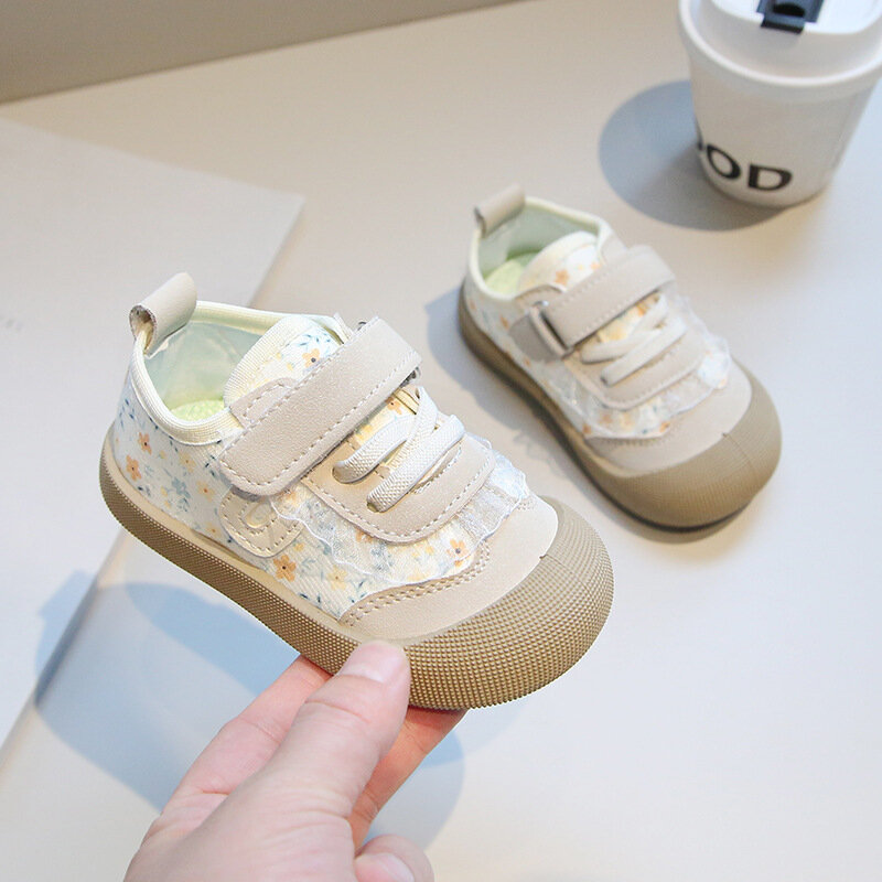 JYL JK328 Сетчатые светящиеся туфли Королевы для девочек, дышащий верх