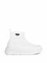 Кроссовки PHILIPP PLEIN Runner Socks Skywalker, размер 40, бежевый/белый