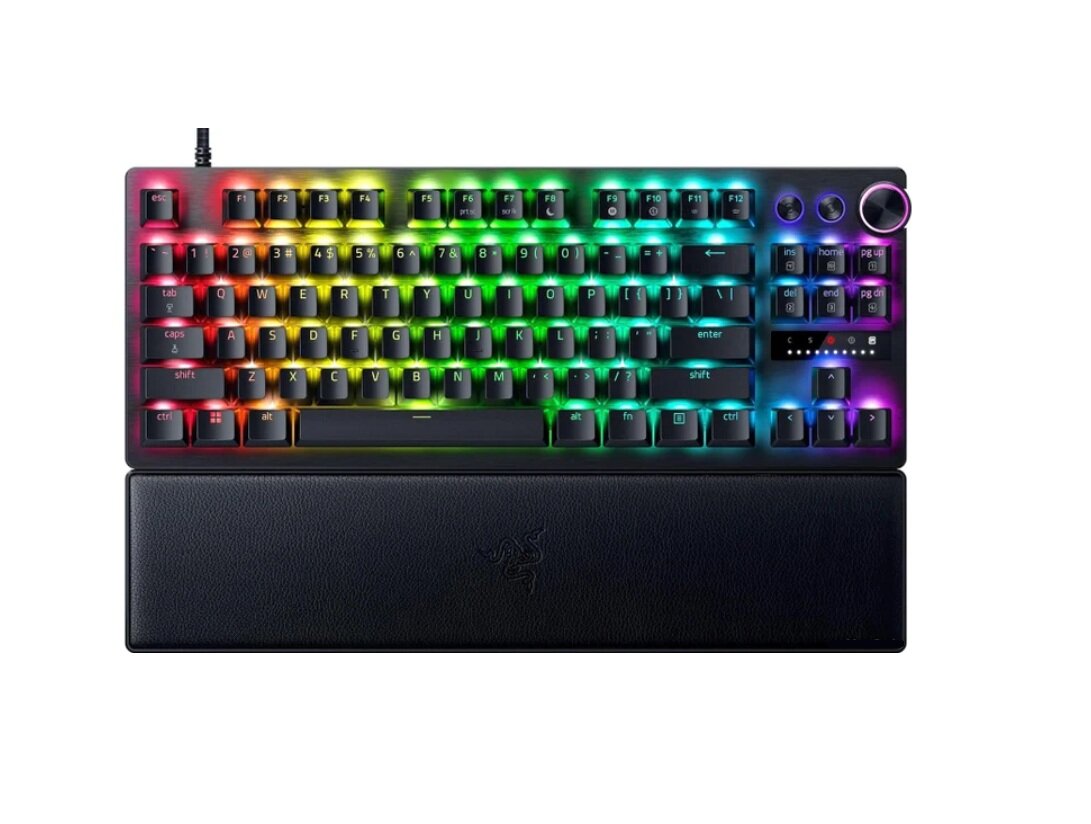 Клавиатура Razer Huntsman V3 Pro TKL черный (RZ03-04980100-R3M1)