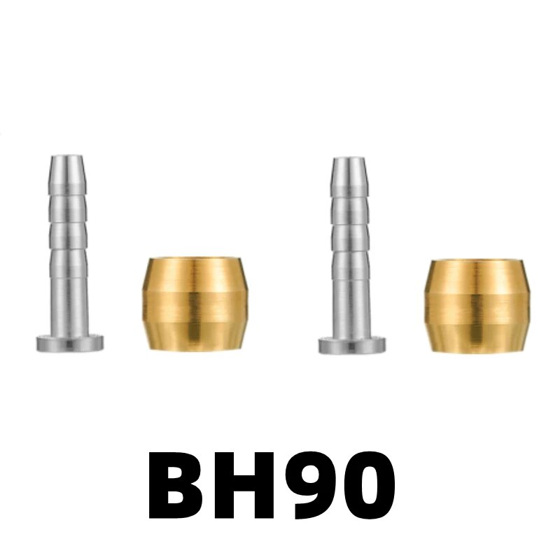 Комплект крепления гидравлической тормозной линии BH90: игла, оливковая головка - 2 комплекта для велосипедных дисковых