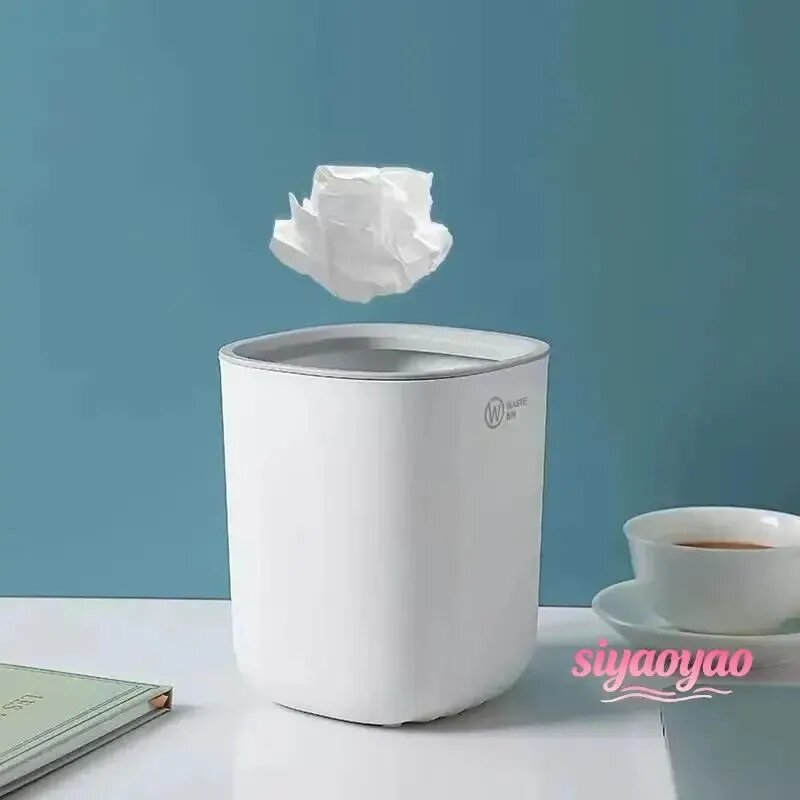 Мусорный бак контейнер для мусора настольный маленький, 1.75 л, 1 шт