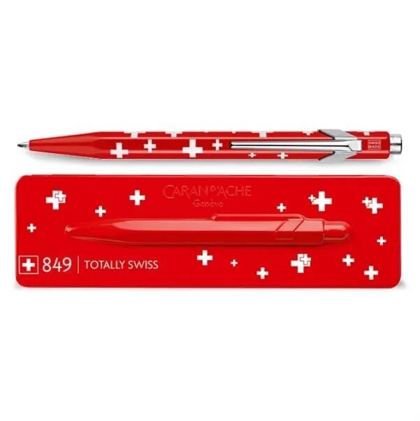Caran d'Ache Ручка Шариковая, толщина линии: 0.5 мм, цвет: Черный, 1 шт.