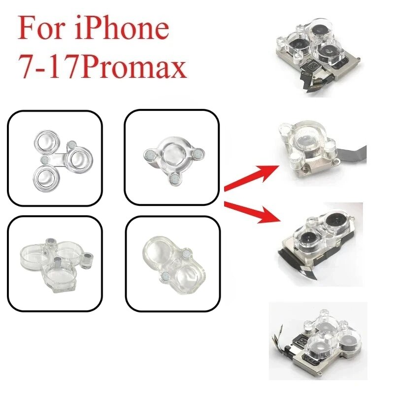 Защита объектива камеры iPhone 7-17 Pro Max, For Rear Camera
