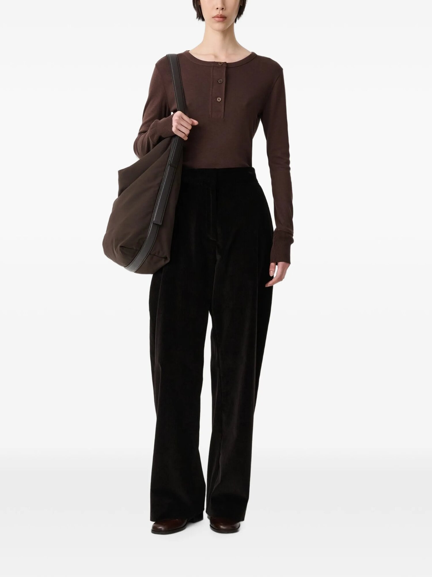 Рубашка Studio Nicholson Roane polo shirt, размер 12 — фото 1