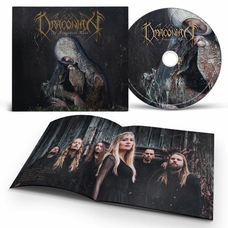 Фирменное издание DRACONIAN - In Somnolent Ruin CD Digi