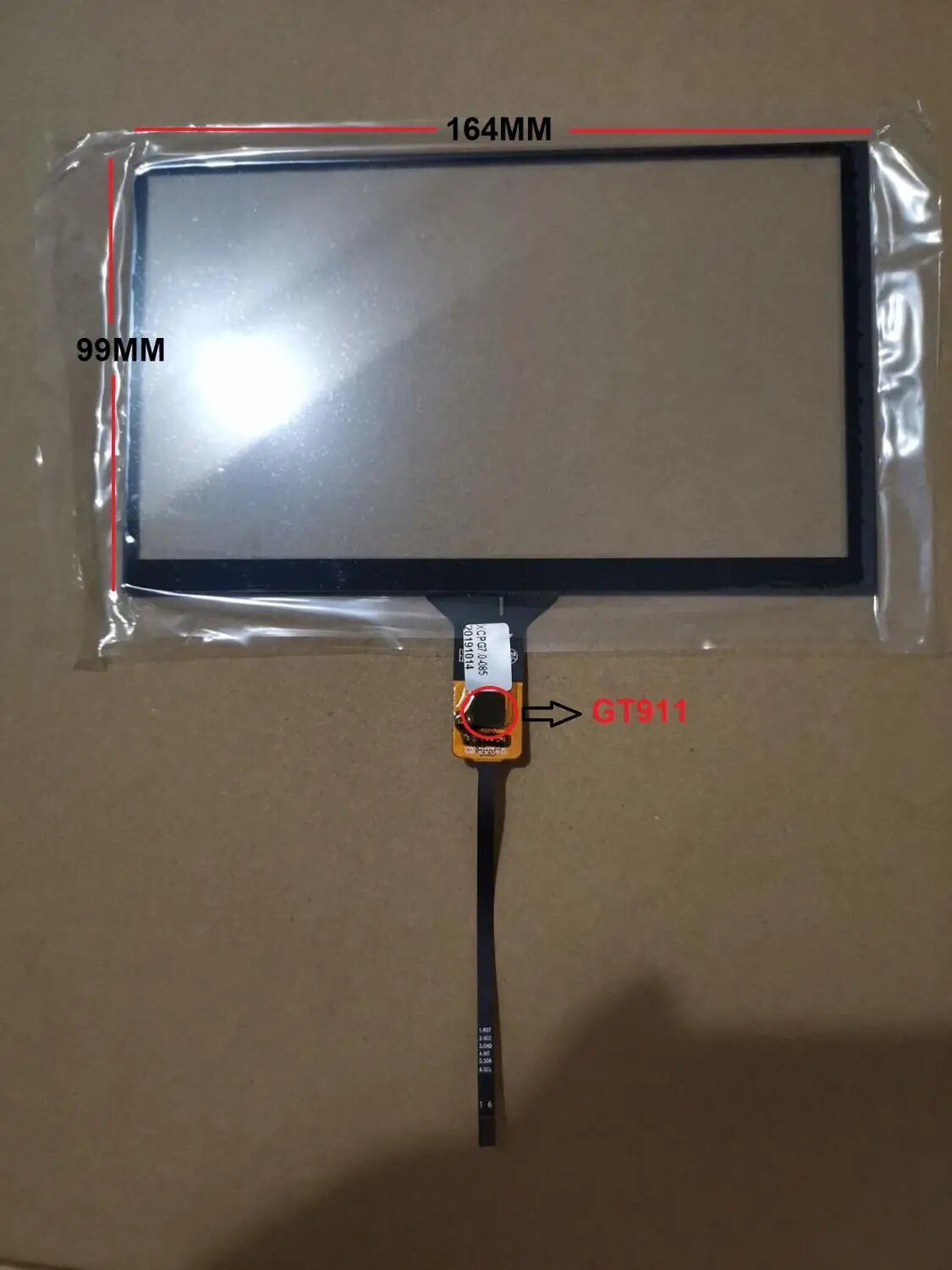 Сенсорный экран Hangcai 7 дюймов для автоDVD/GPS