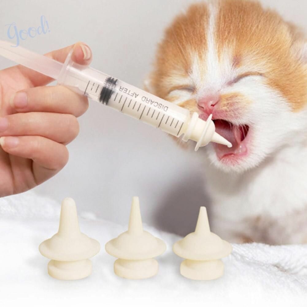 Набор сосок для кормления животных(3ml+5ml)1