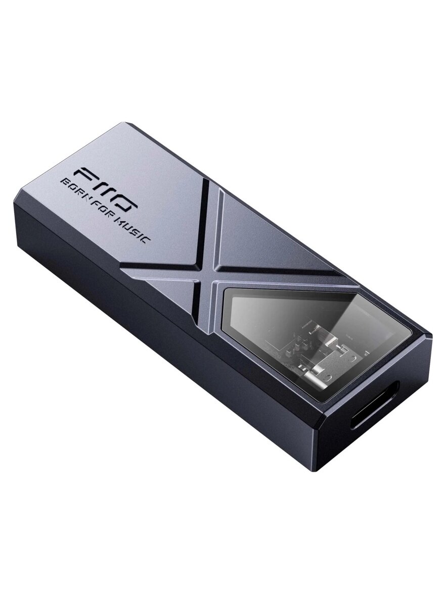 FiiO / JadeAudio KA13 портативный DAC-донгл, адаптер USB-C, Android / iOS / PC (черный)
