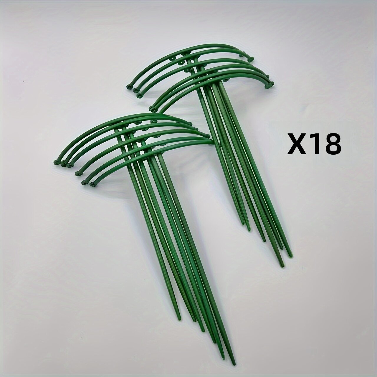 Регулируемые опоры для растений, 18 шт, для томатов, монстер, пионов, гортензий и других растений
