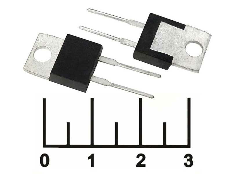 Диод MUR860 8A/600V TO220-2 (U860)