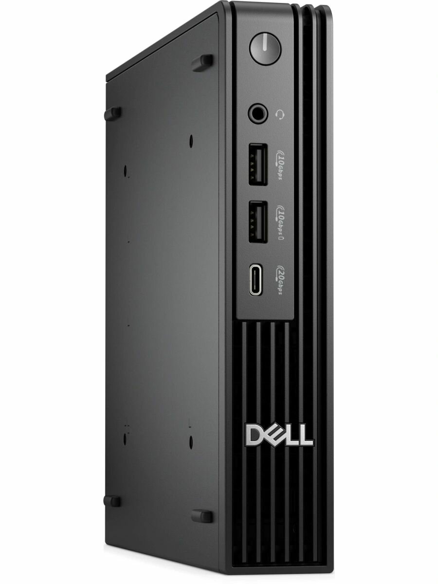 Неттоп Dell Pro Plus QBM1250 Micro Core Ultra 9 285/32Gb/SSD1Tb Graphics/W11Pro/m/kb/черный