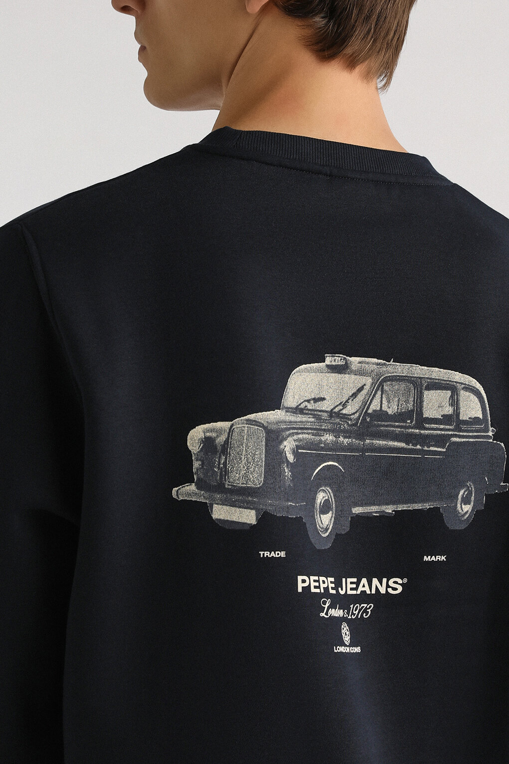 Толстовка Pepe Jeans, размер S, , синий — фото 1