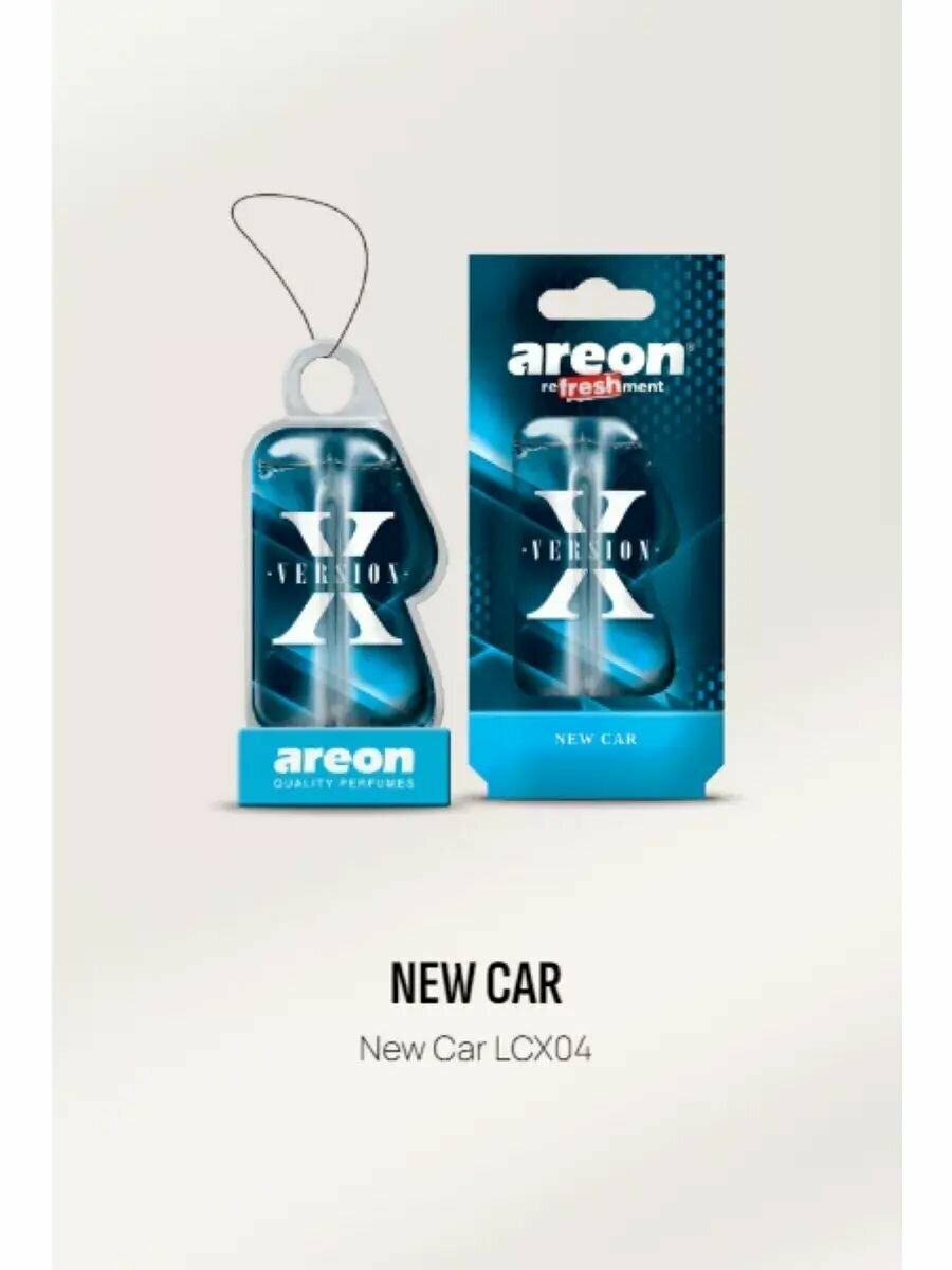 Ароматизатор для автомобиля подвесной гелевый "Areon" New Car