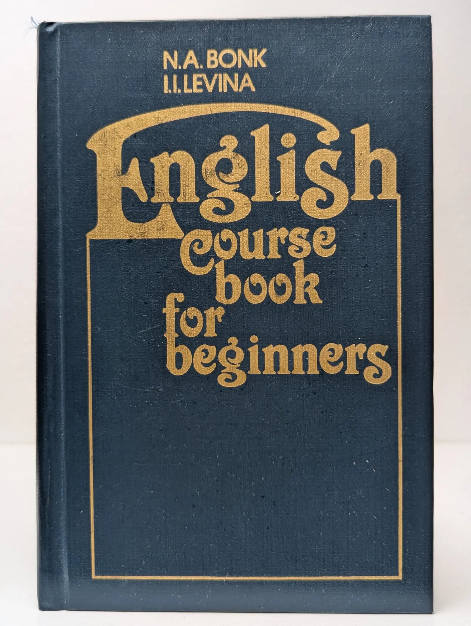English course book for beginners Бонк Анна Катажина 1987