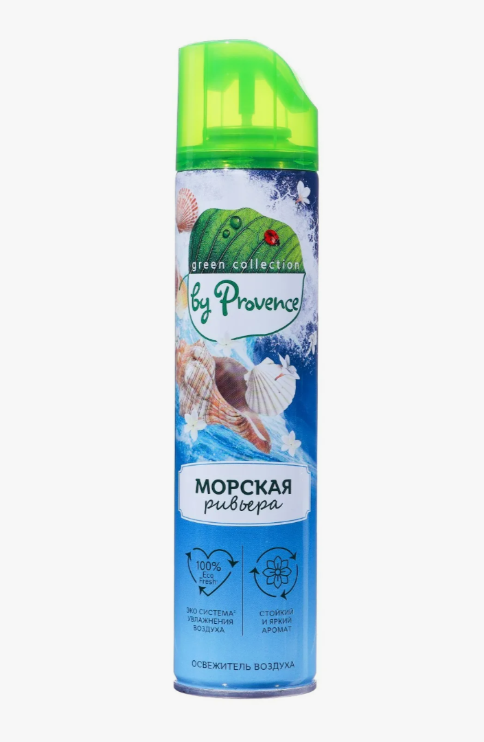 Освежитель воздуха Green collection by Provence Морская ривьера 300 мл.