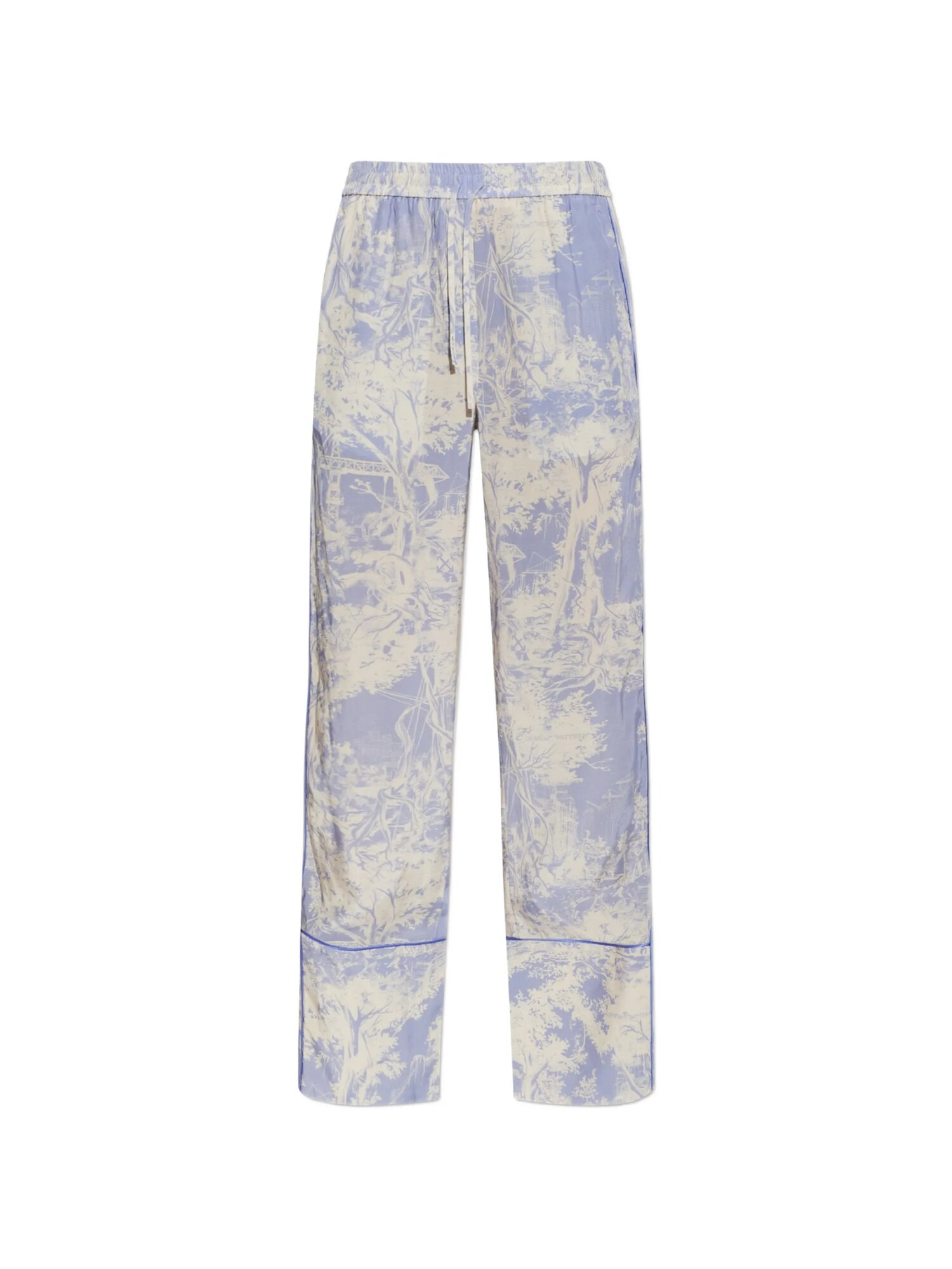 Брюки City printed piped trousers