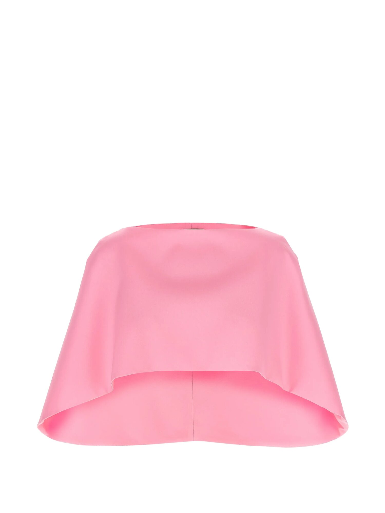 Накидка Cropped boat-neck cape