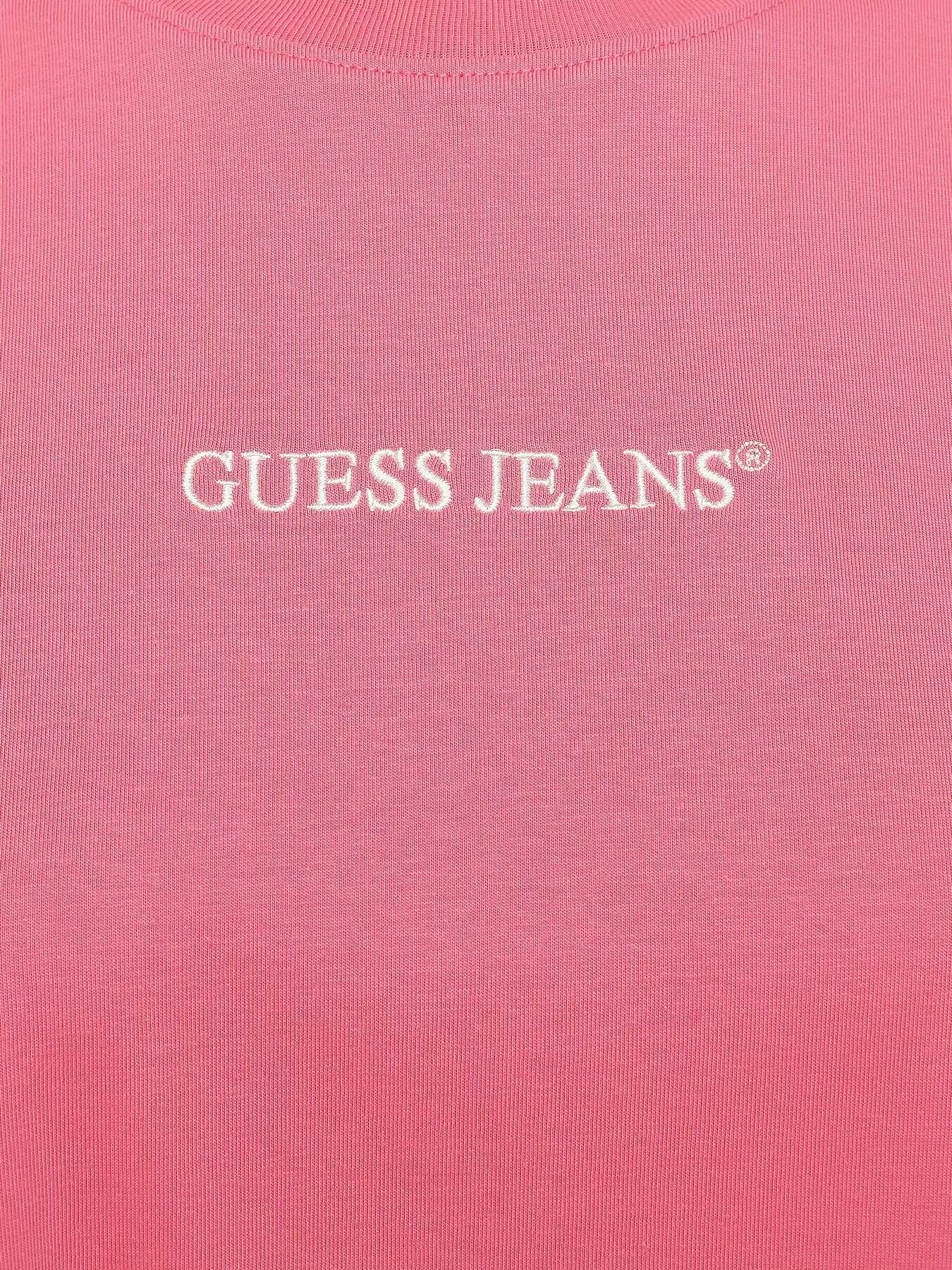 Футболка GUESS, размер XS, розовый — фото 1