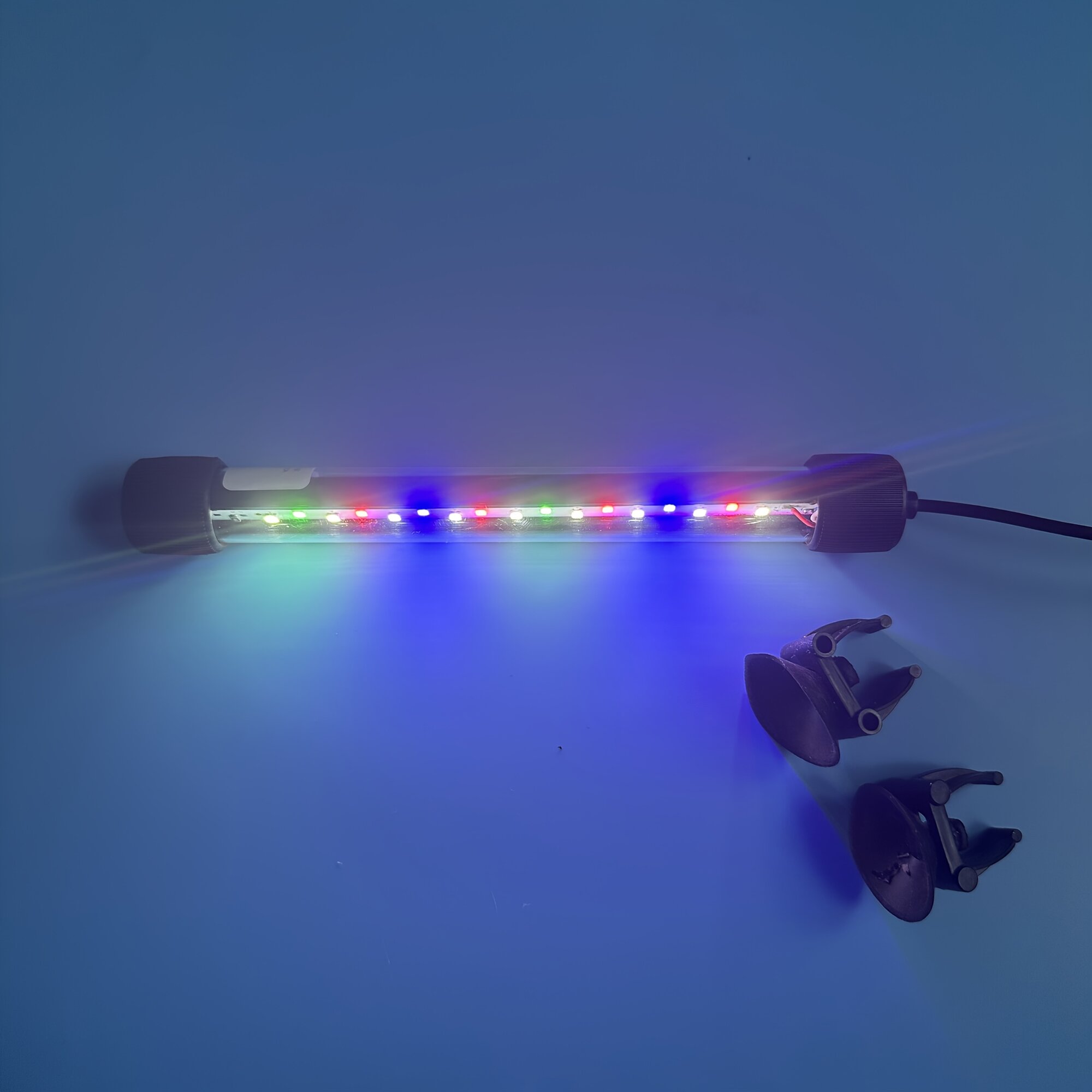 Аквариумный светильник USB 5V, двойной ряд, 7.09 дюйма, диммируемый, декоративная подсветка
