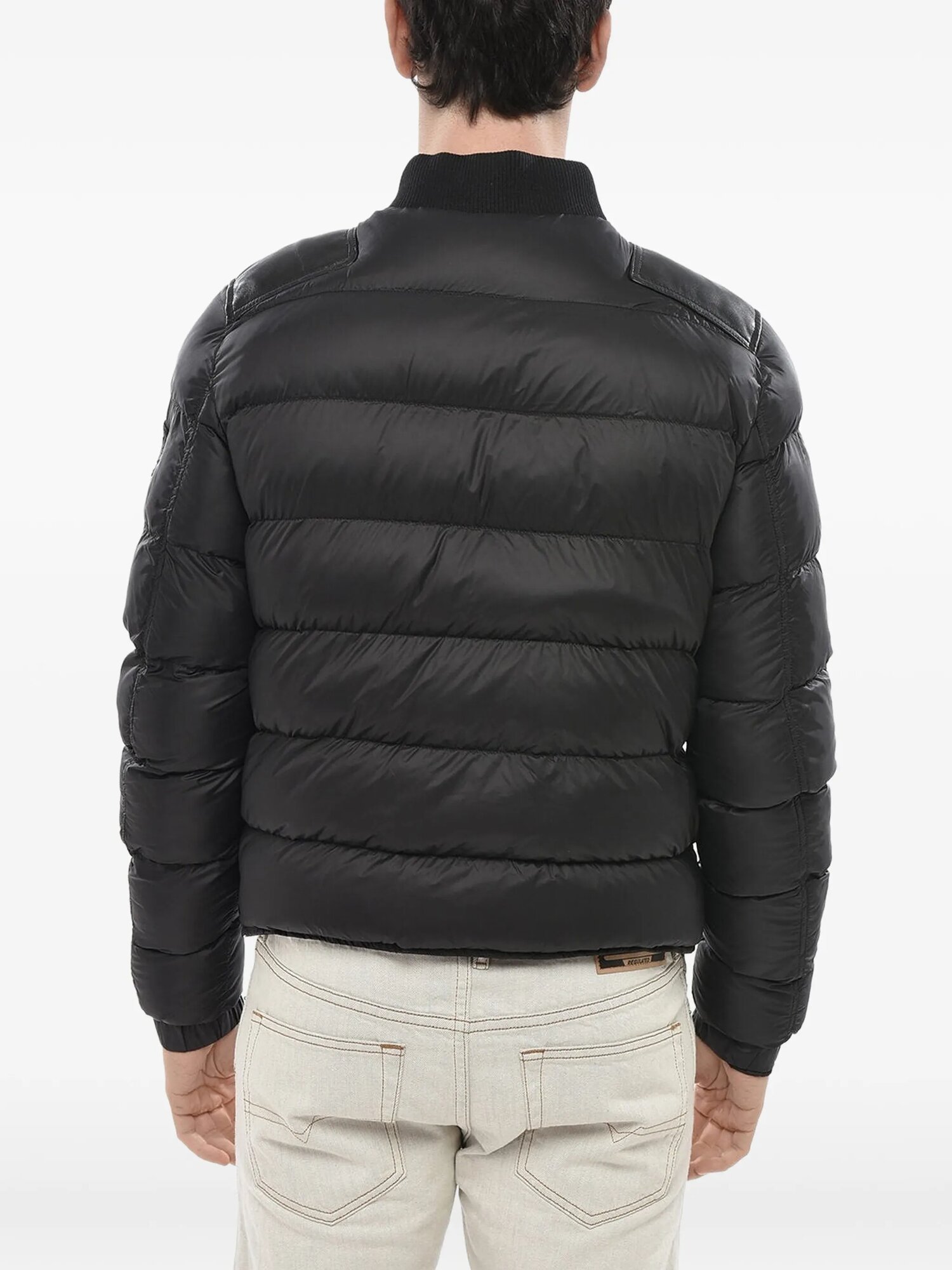 Куртка DIESEL L-BOY-PU panelled bomber jacket, размер M — фото 1