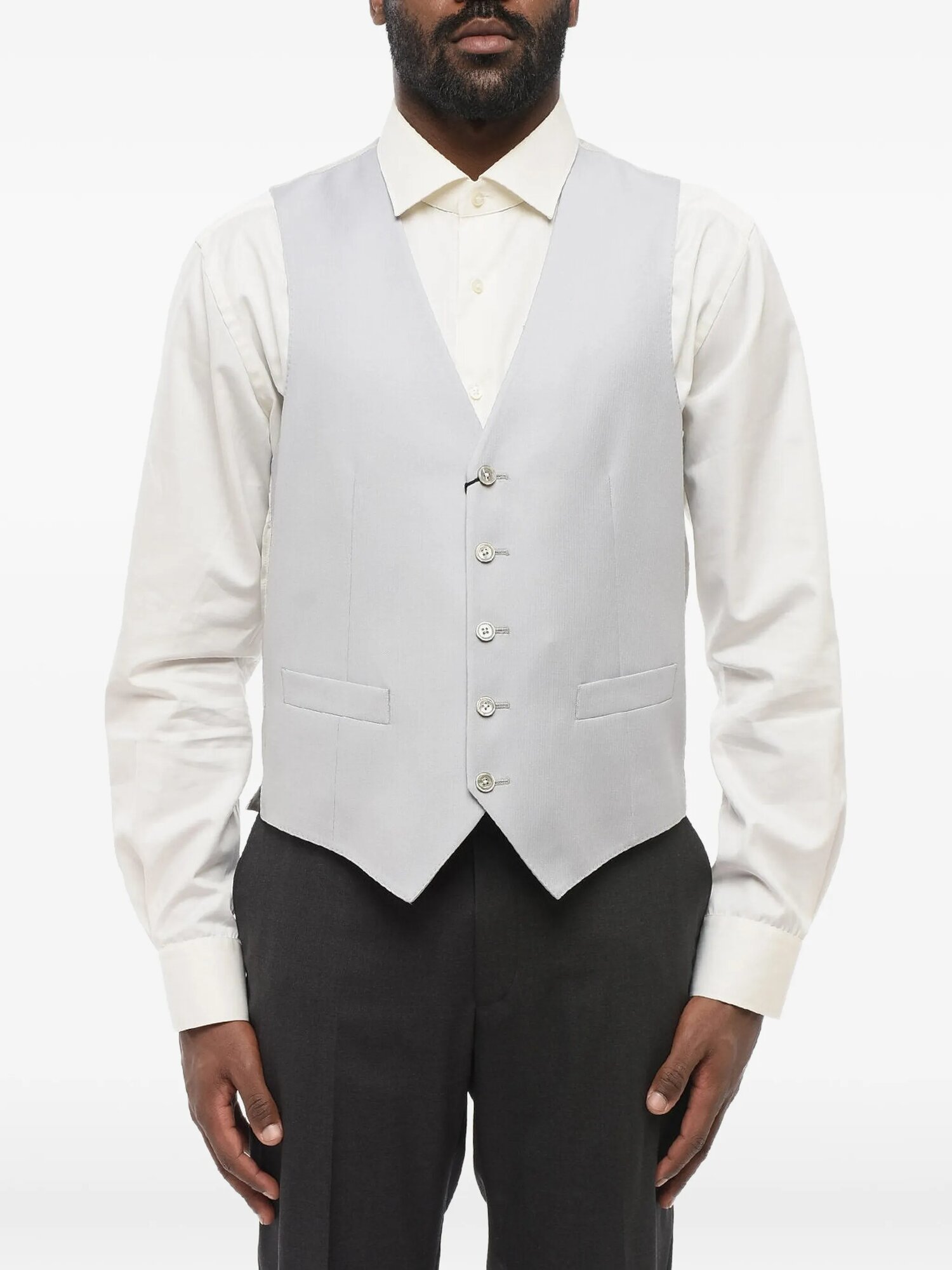 Жилет Single-breasted wool waistcoat