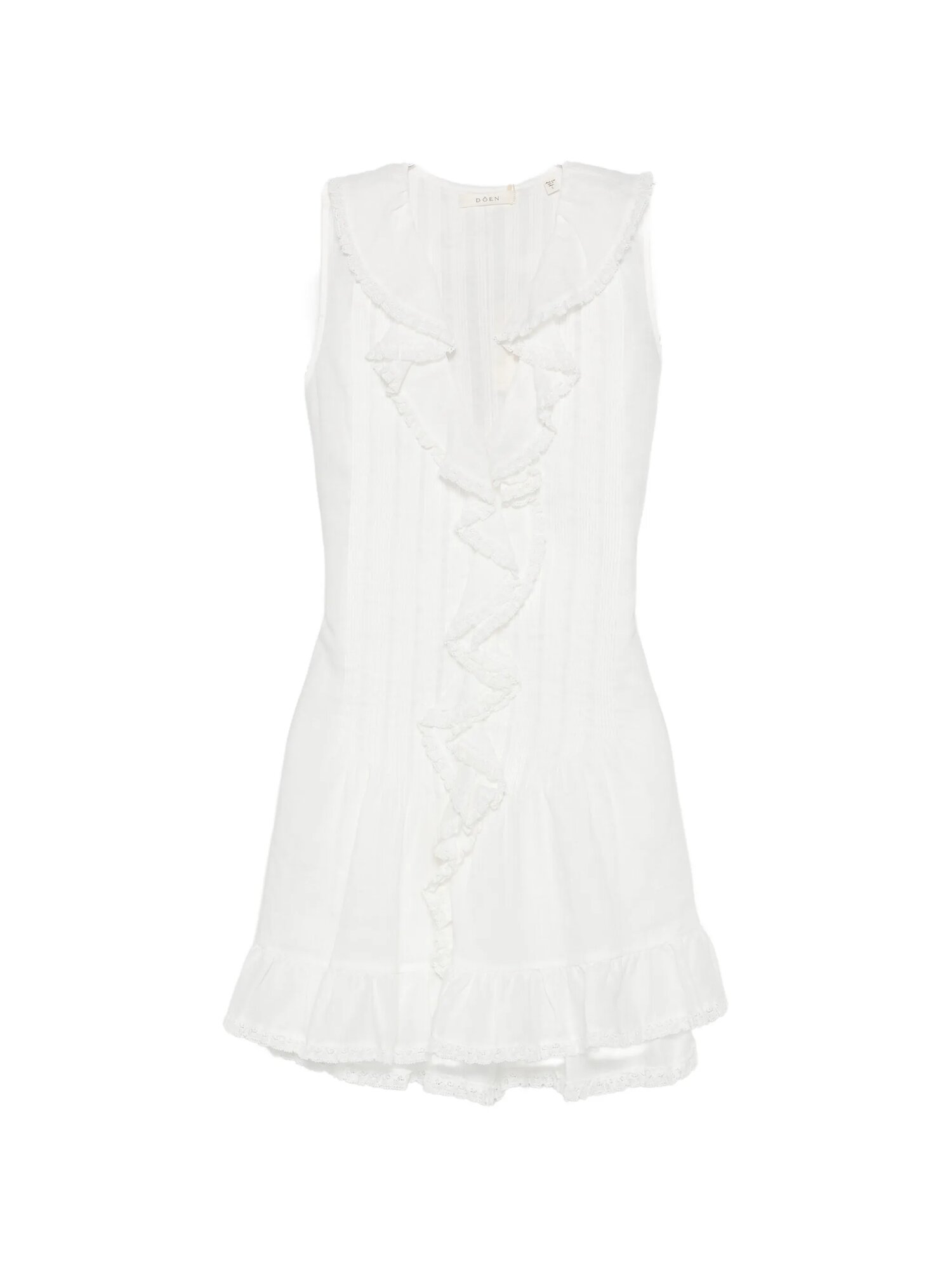 Платье DOEN Henrietta ruffled sleeveless midi dress