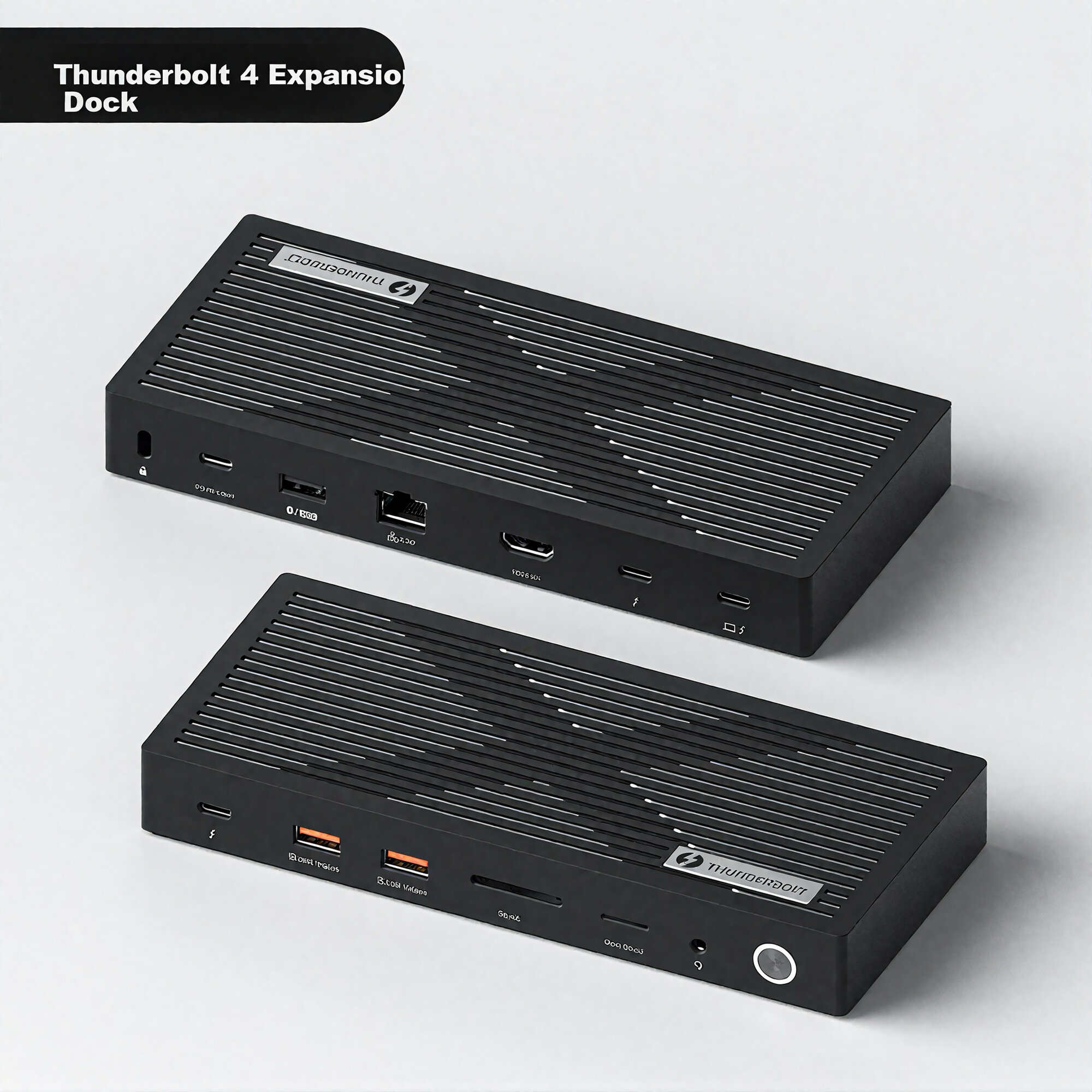 Док-станция Hibeisi, Thunderbolt 4, для MacBook, Type-C, HDMI, USB