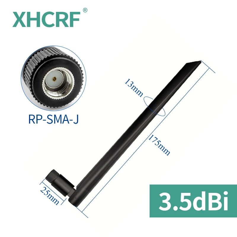 5 шт. складная мини-антенна Meshcore SMA Male 868 МГц черная для LoRaWAN TX868-JKD-20RP