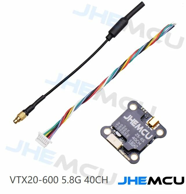 Видеопередатчик VTX20-600 5,8 ГГц, 40 каналов, режим PitMode