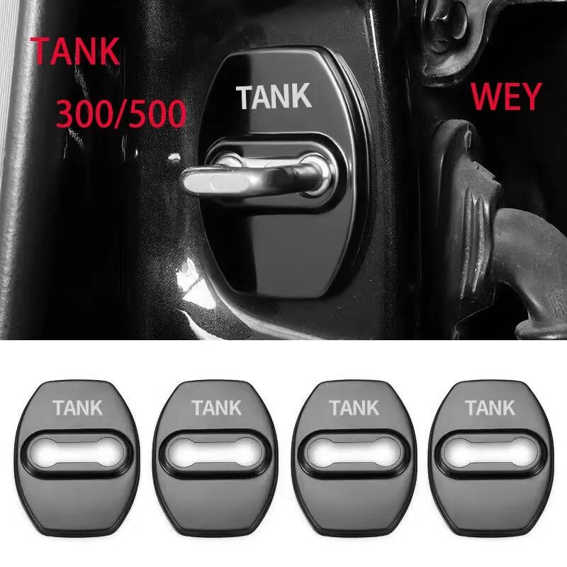 TANK 300/500 Защита крышки дверного замка, наклейка