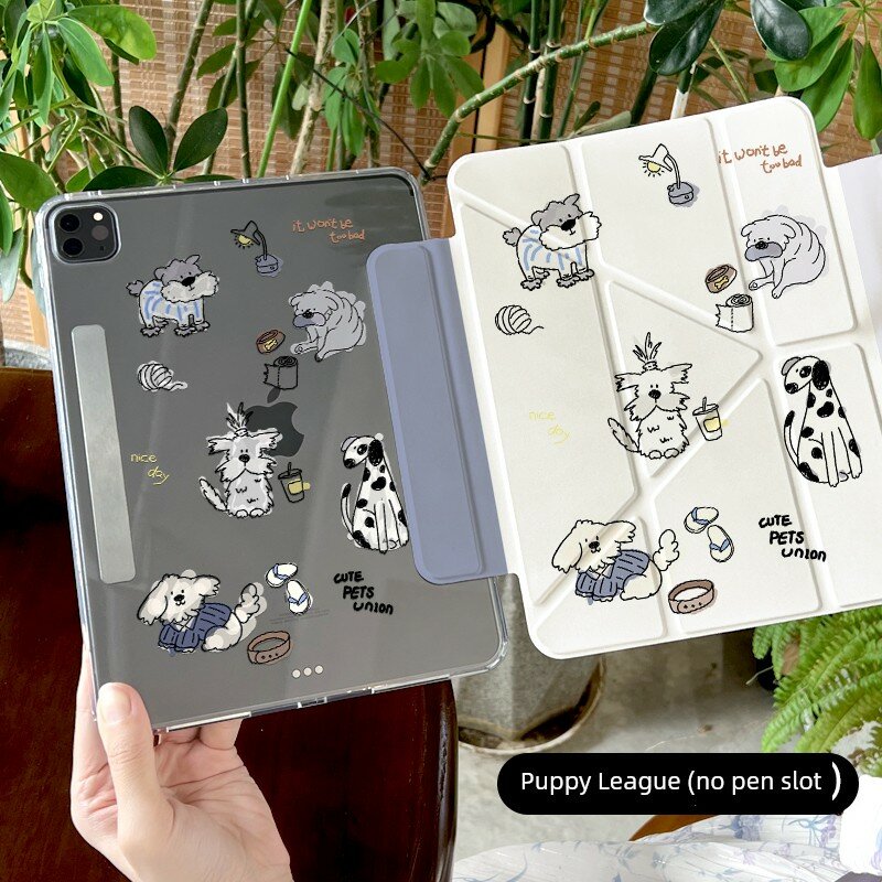 Dog Alliance Магнитный разделенный чехол для iPad Air 6 2024 11 дюймов без отсека для ручки