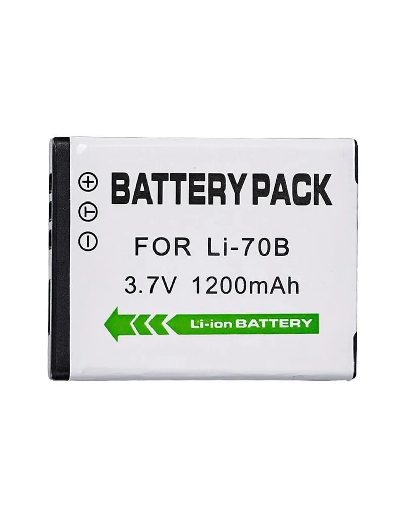 Аккумулятор Li-70B для фотоаппарата Olympus D-700 VG-150 160, FE-4020 130 110 X-990 батарея 1200mAh