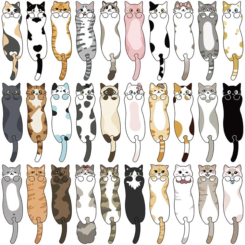 Закладки для книг — Кошки, 5 шт, цвет 5PCS