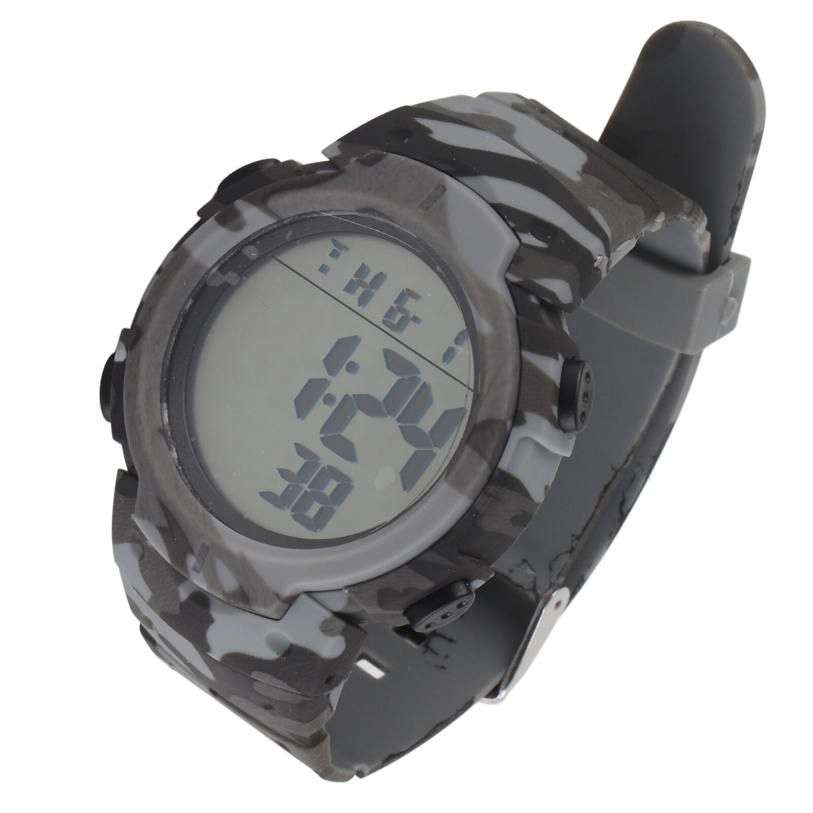 Цифровые дисплеи Men Sports Electronic Watch Водонепроницаемые многофункциональные ночные свети