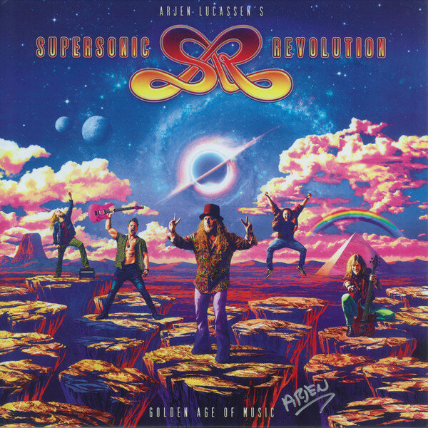 ARJEN LUCASSEN'S SUPERSONIC REVOLUTION - Golden Age Of Music, (CD+DVD, Евросоюз, Импортное, Ограниченное издание) Музыкальный диск