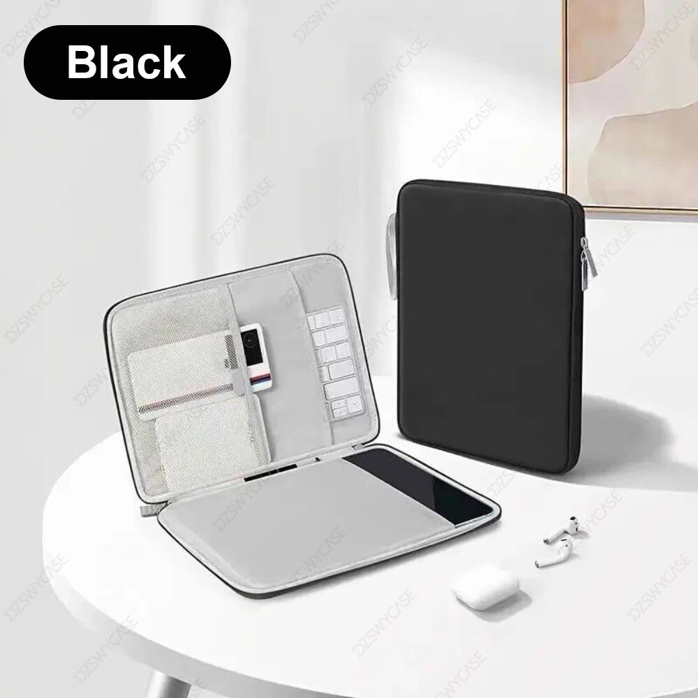 Водонепроницаемый чехол для планшета DZSWYCASE 11/13 дюймов Черный, 11 inch, Black